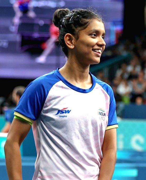 Paris : India's Sreeja Akula plays against Sweden's Christina Kallberg ...