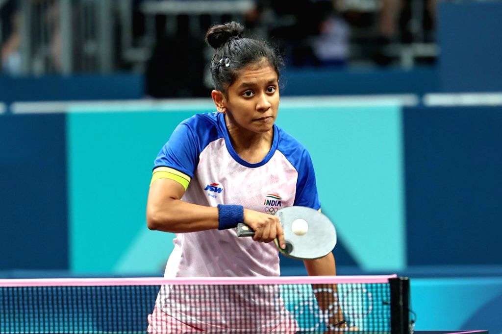 Paris : India's Sreeja Akula plays against Sweden's Christina Kallberg ...