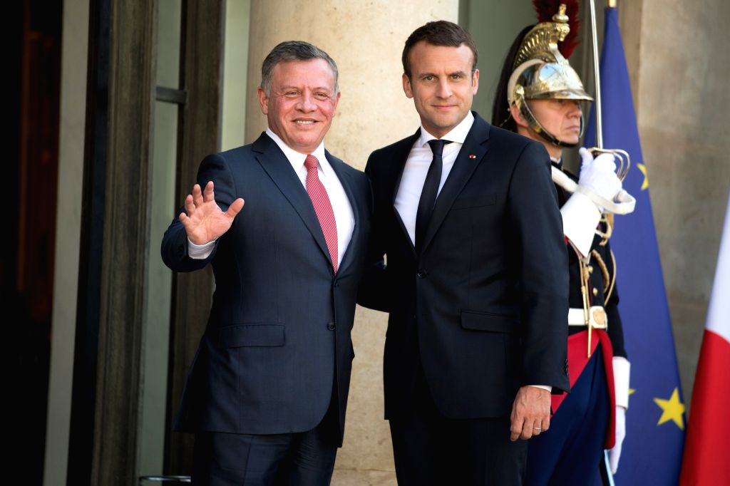 FRANCE-PARIS-PRESIDENT-JORDAN-KING-MEET