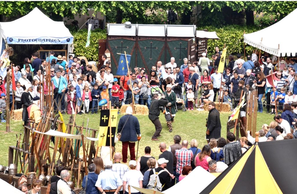 FRANCE-PARIS-MEDIEVAL FESTIVAL