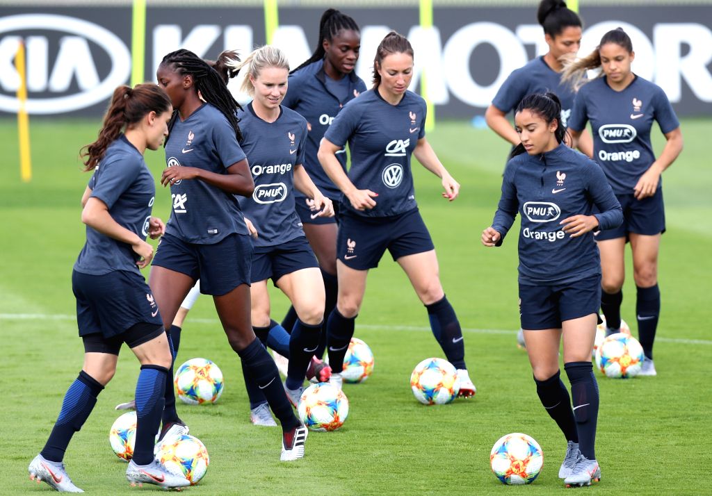 FRANCE-PARIS-2019 FIFA WOMEN'S WORLD CUP-CHINA-TRAINING SESSION