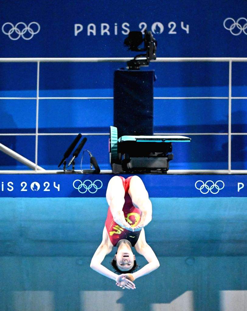 Paris : Women's Diving 3m Springboard Final at Paris Olympic 2024