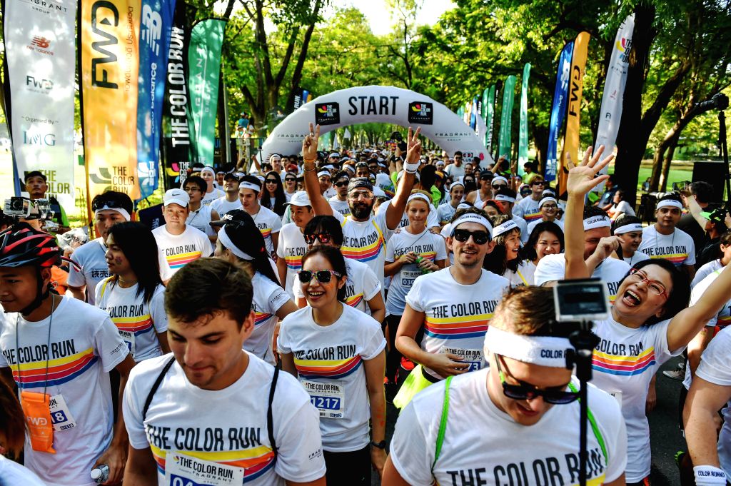THAILAND-BANGKOK-LEISURE-COLOR RUN