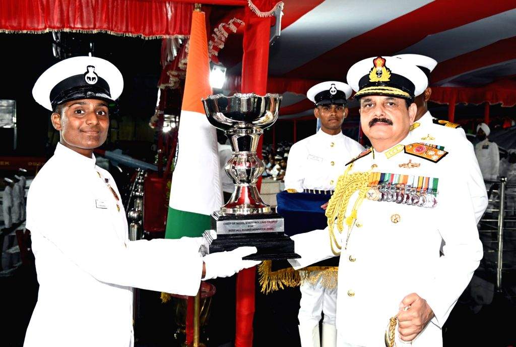 Passing out parade at INS Chilka