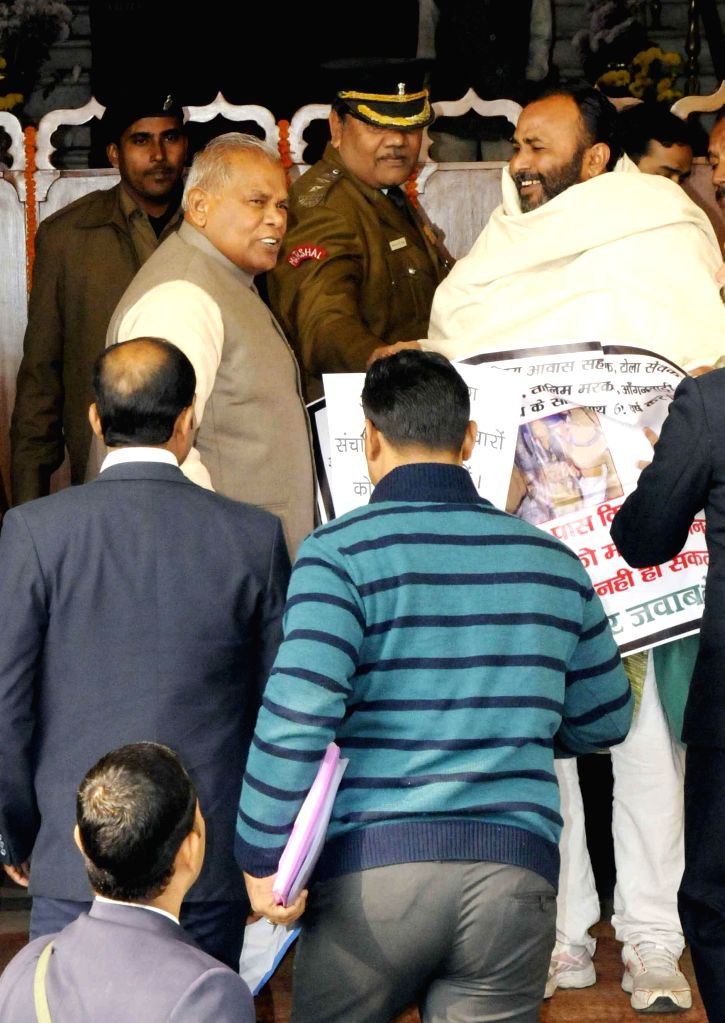 Bihar CM arrives to attend winter session of Bihar Legislative Assembly