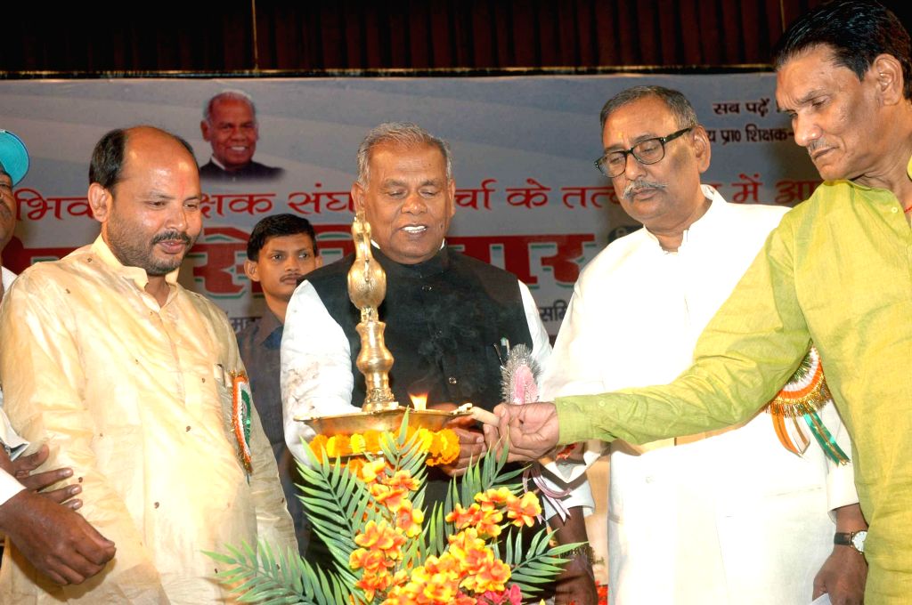 Bihar CM during a programme