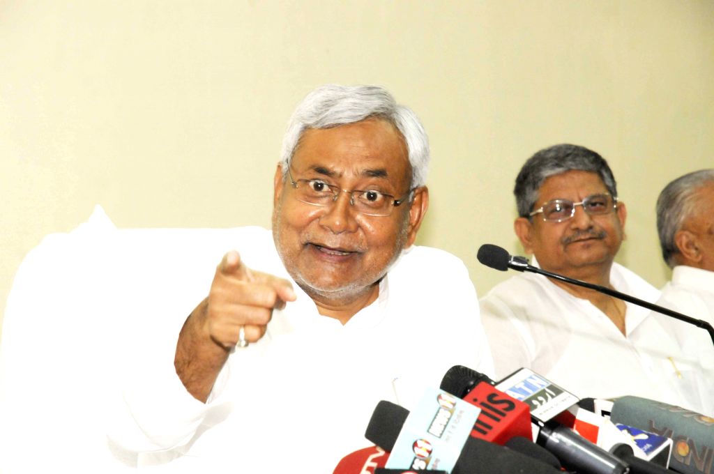 Nitish Kumar's press conference