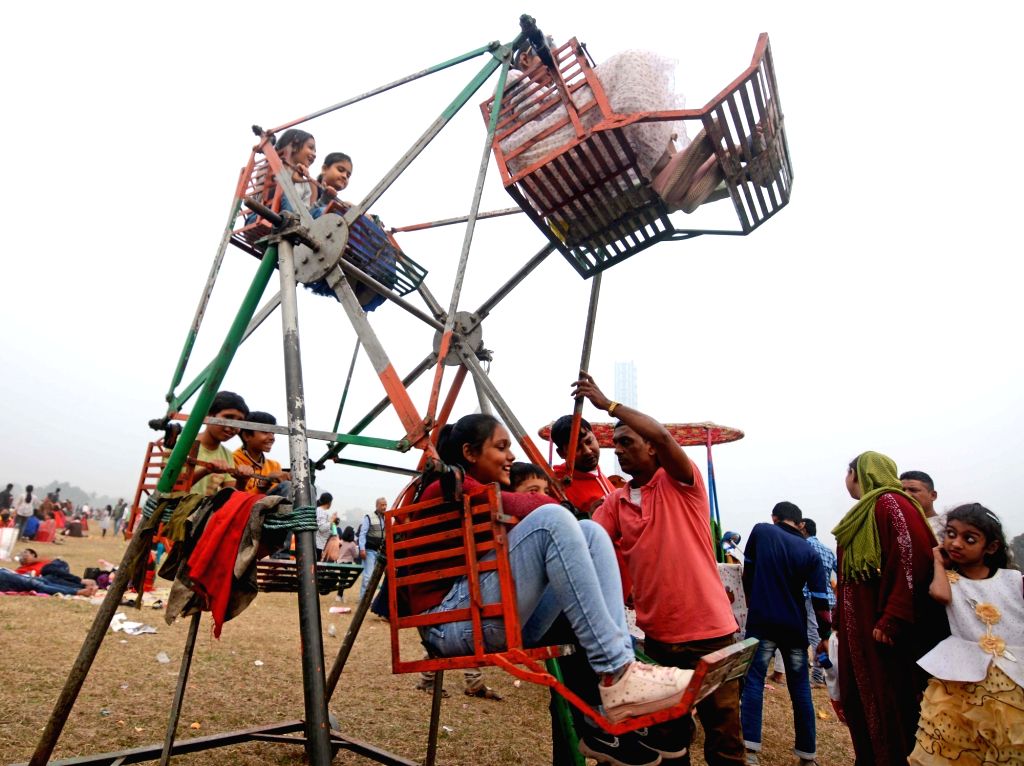 People celebrate the first day of the year 2023