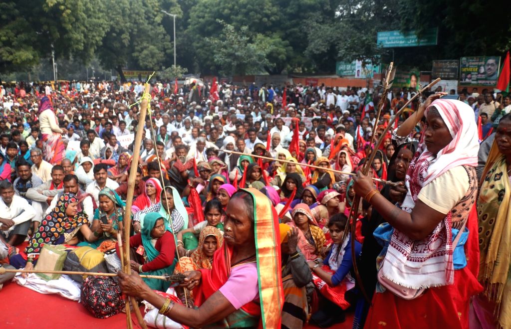 Tribal communities' demonstration