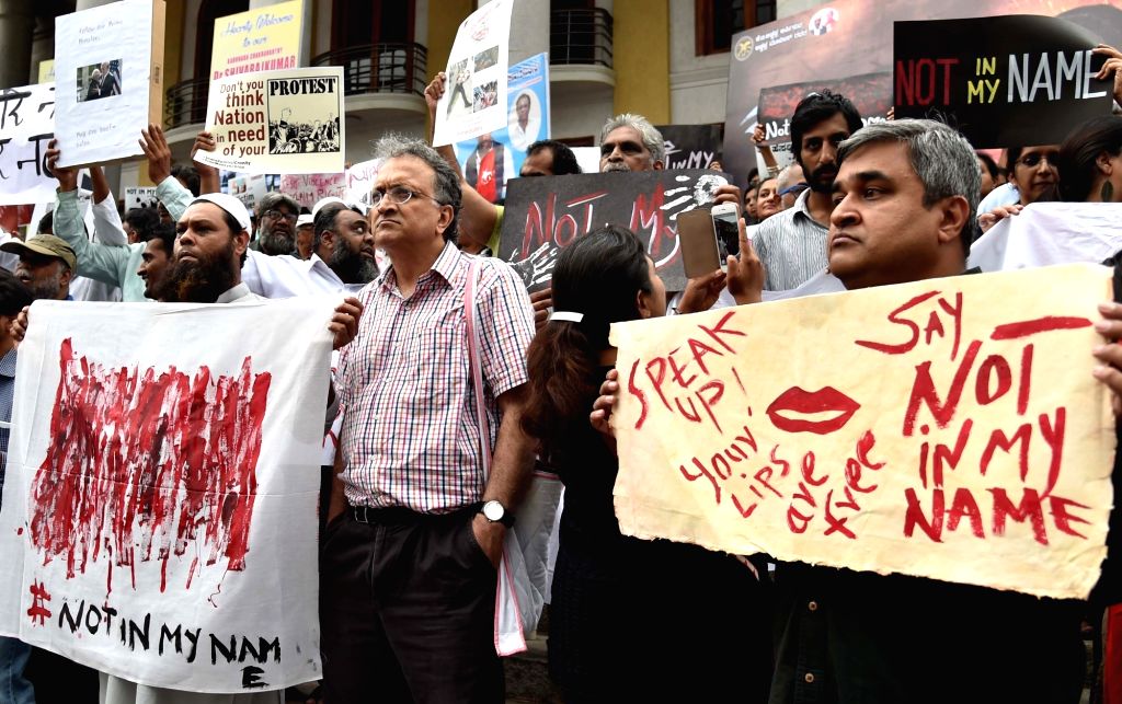 Not In My Name" demonstration