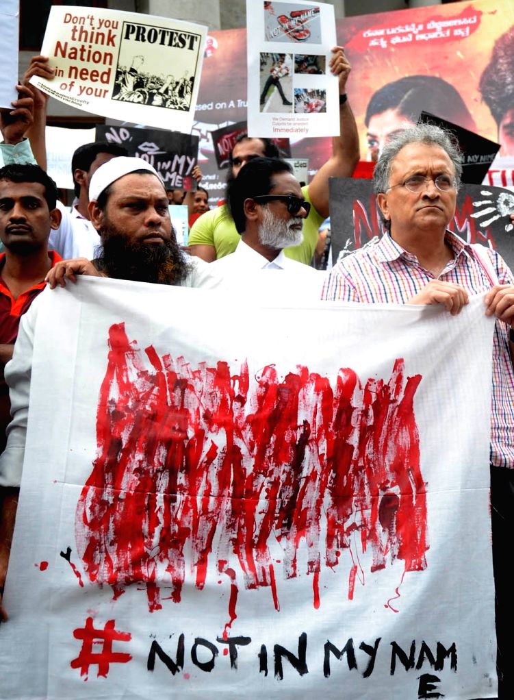 Not In My Name" demonstration