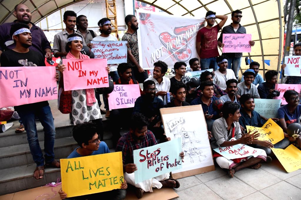 Not In My Name" demonstration
