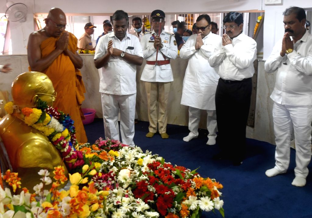 People pay tribute to Dr. BR Ambedkar