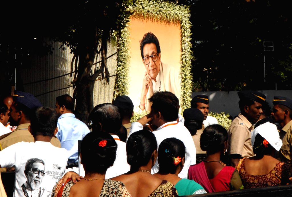 Inauguration of Bal Thackeray memorial garden