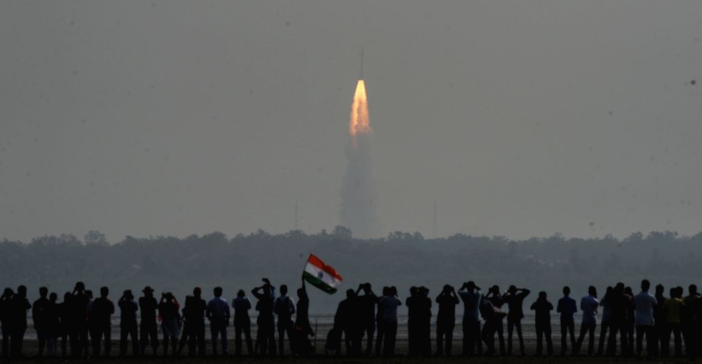 Indian PSLV rocket lifts off with 104 satellites