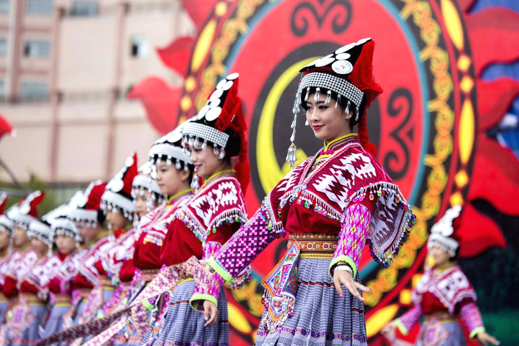 CHINA-GUIZHOU-WEINING-YI ETHNIC GROUP-FESTIVAL