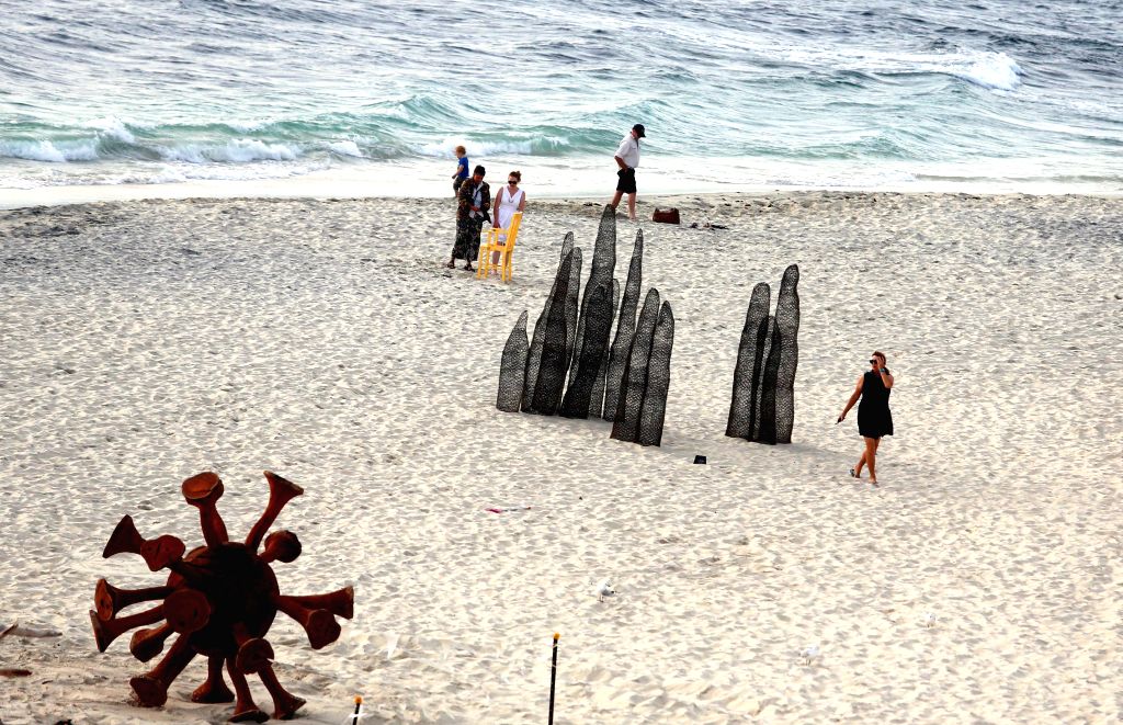 AUSTRALIA-PERTH-BEACH-SCULPTURE EXHIBITION