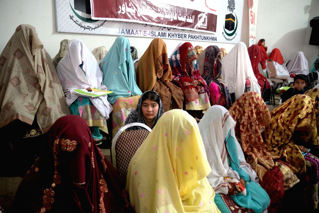 Peshawar (Pakistan): A group wedding ceremony organized by the Welfare ...