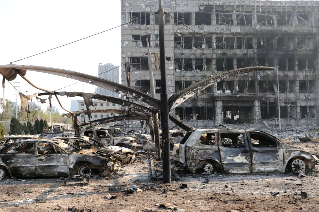CHINA-TIANJIN-EXPLOSION-AFTERMATH