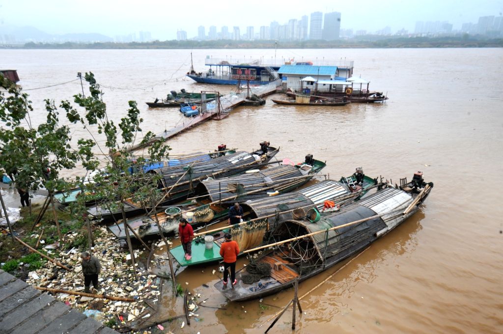 CHINA-CHANGSHA-FLOOD PEAK