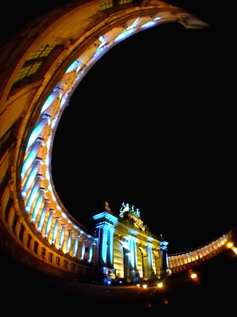 BELGIUM-BRUSSELS-GERMAN REUNIFICATION-LIGHT SHOW