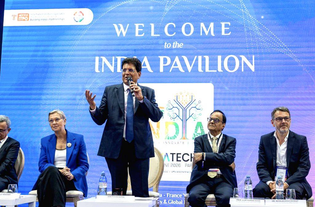 Piyush Goyal Inaugurates India Pavilion at VivaTech 2026