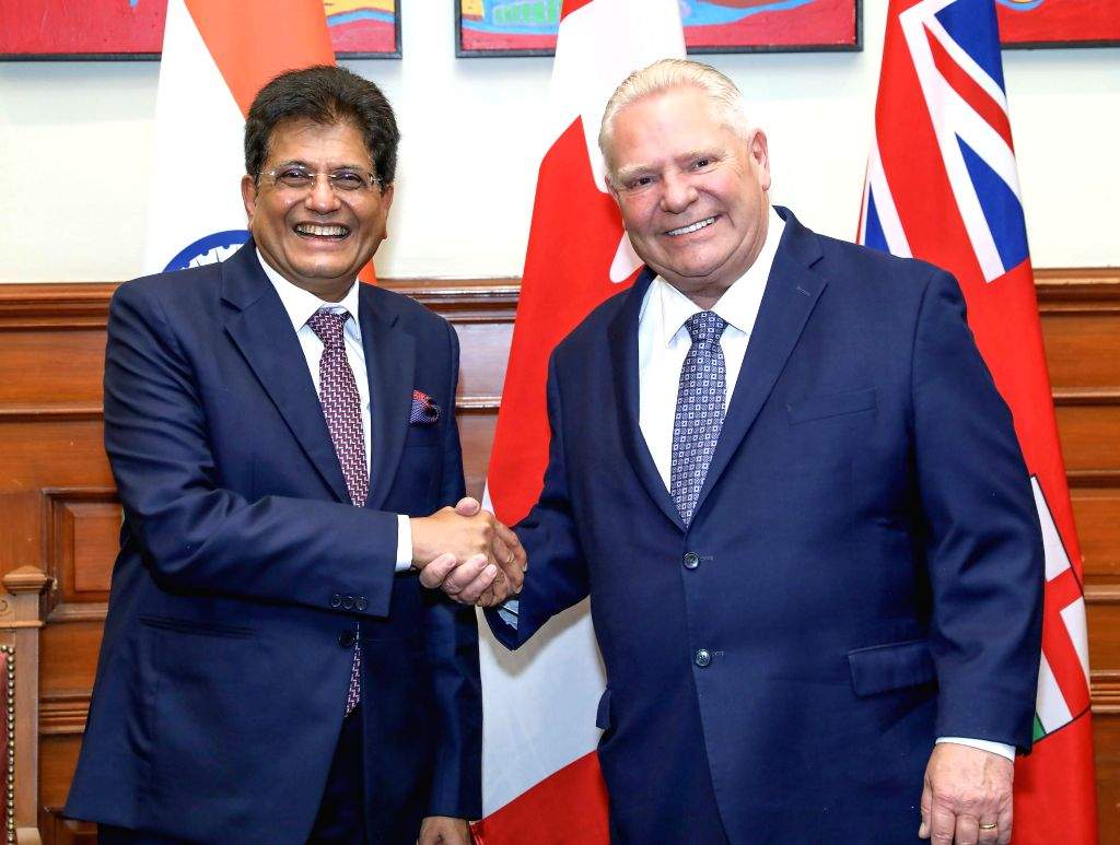 Piyush Goyal Meets Ontario Premier Doug Ford