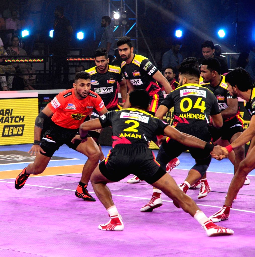 PKL 9: Bharat's inspiring performance helps Bengaluru Bulls stun U Mumba