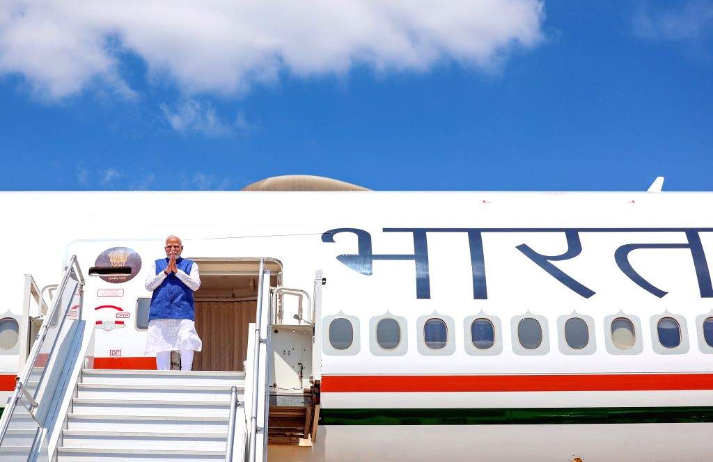 PM Modi arrives in Zagreb, Croatia