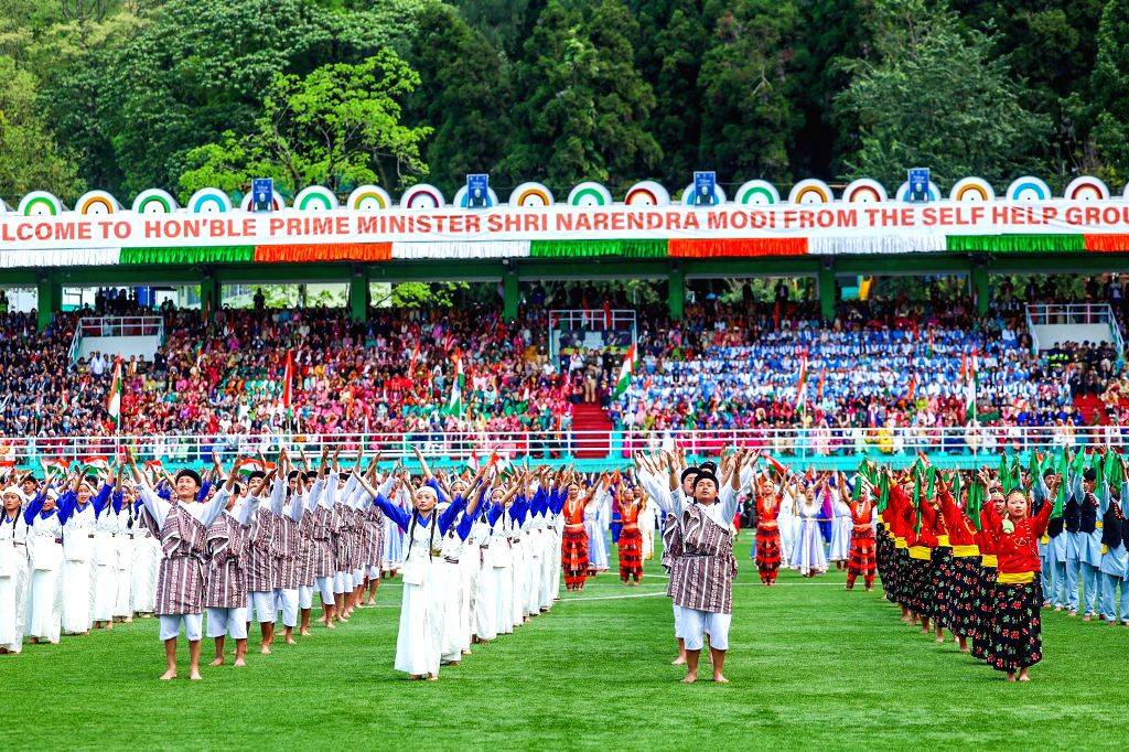 PM Modi Attends Sikkim Statehood Golden Jubilee Closing Ceremony