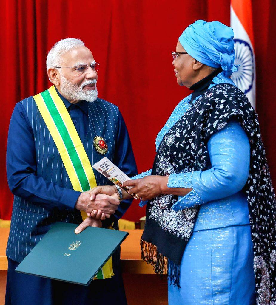 PM Modi Conferred Namibia’s Highest Civilian Award