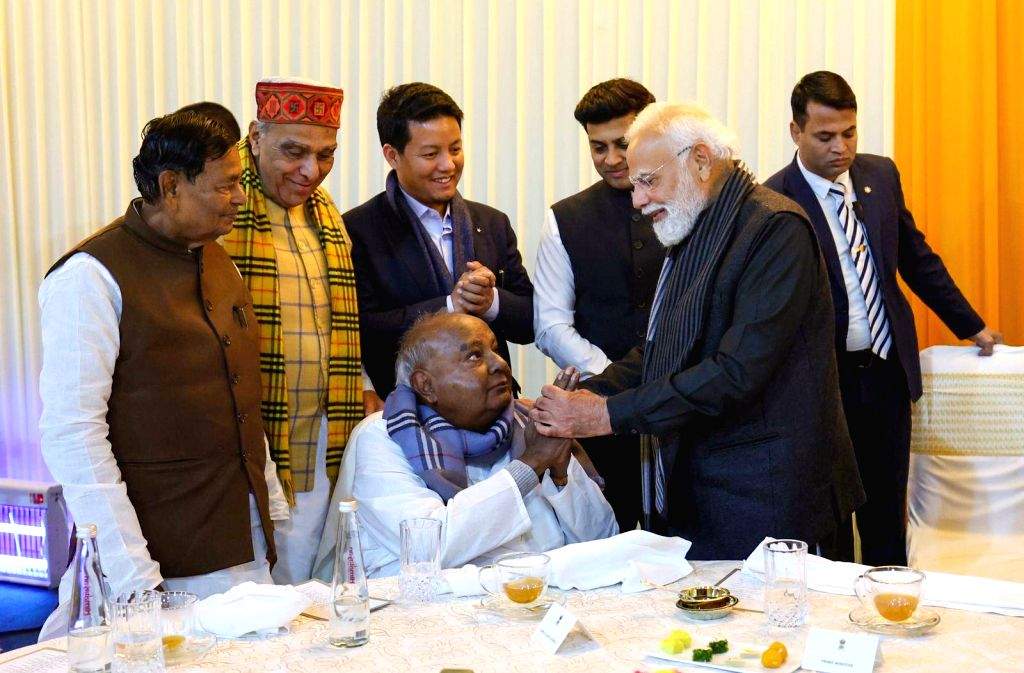 PM Modi Hosts Dinner for NDA MPs