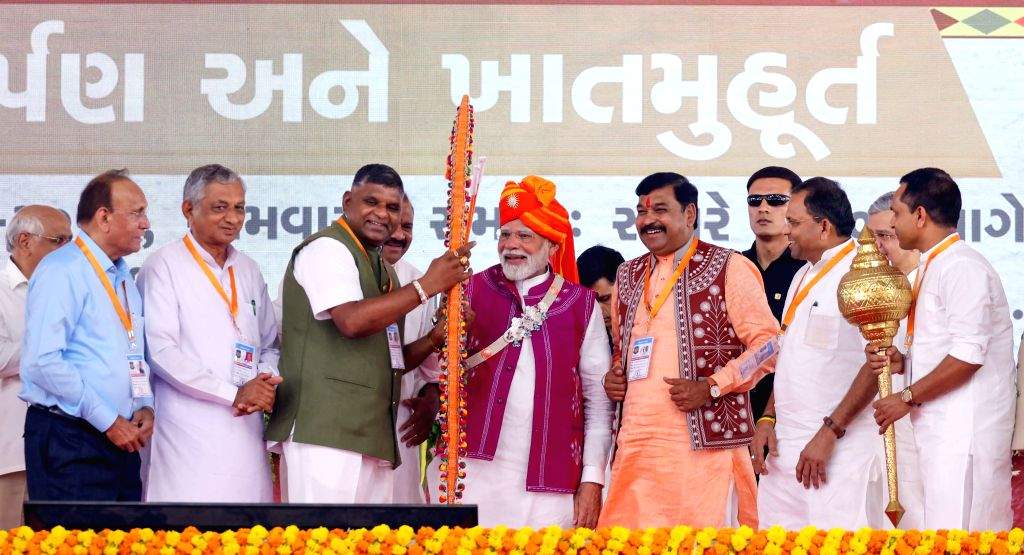 PM Modi Inaugurates development projects under the Smart City Mission