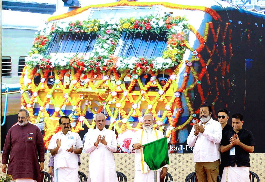 PM Modi inaugurates development works