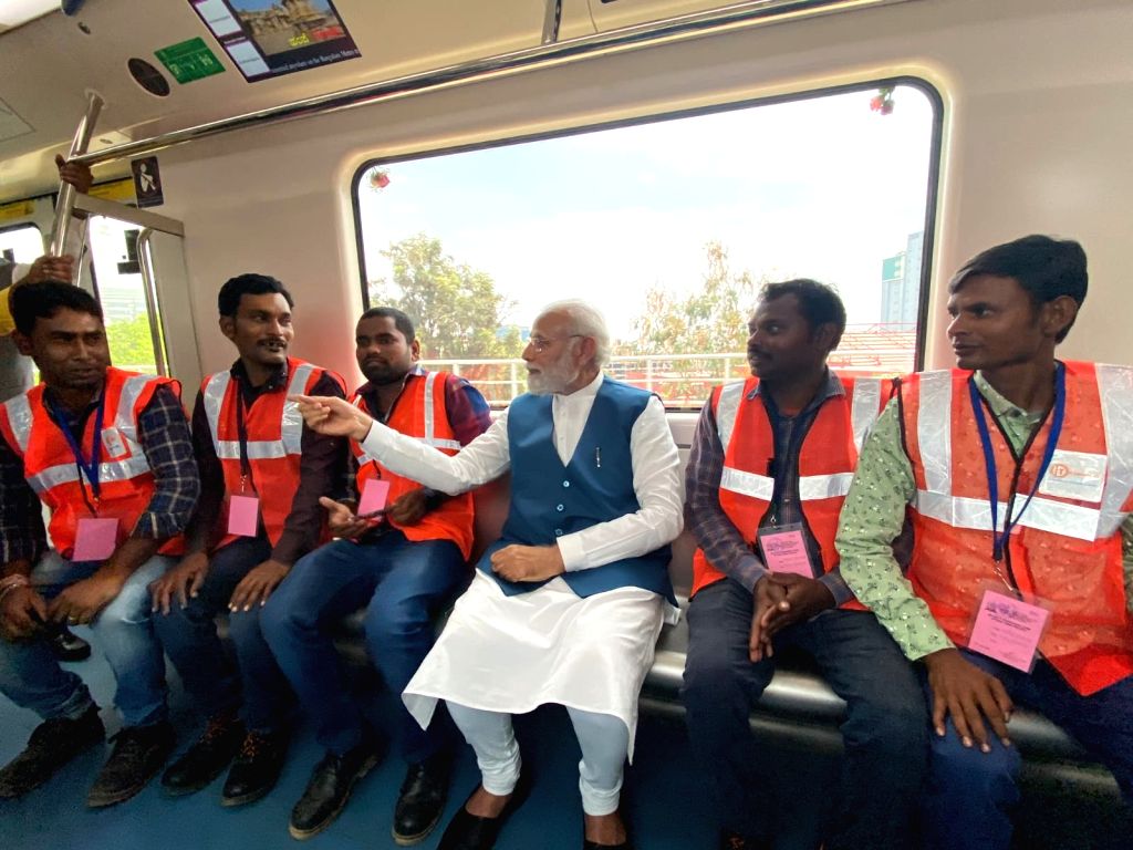 PM Modi inaugurates much-awaited Whitefield metro line in Bengaluru