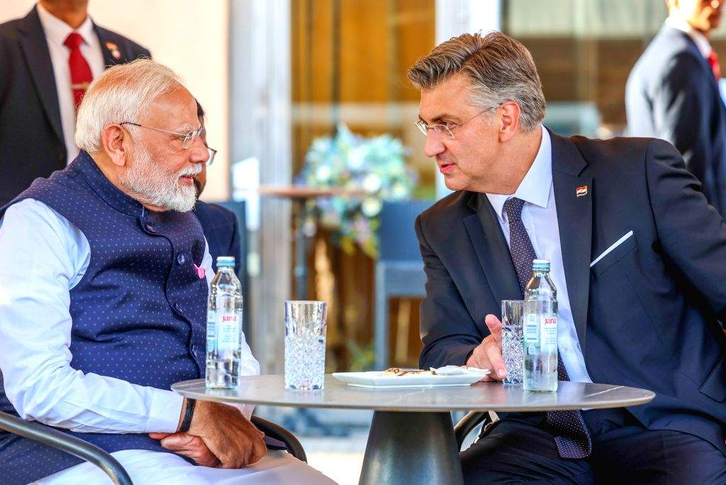 PM Modi visits Zagreb’s historic centre in Croatia