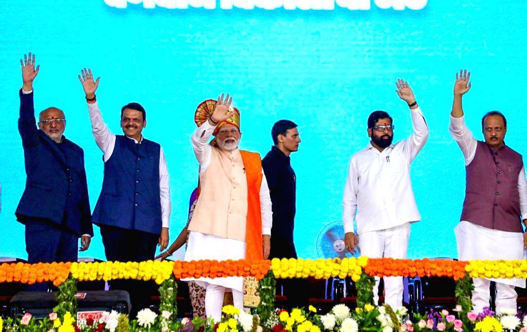 PM Narendra Modi attends the foundation-laying ceremony for various ...