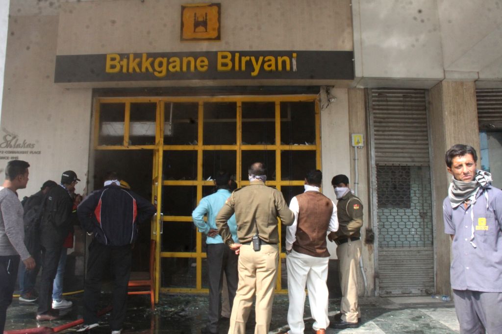 Fire breaks out at a restaurant in Connaught Place