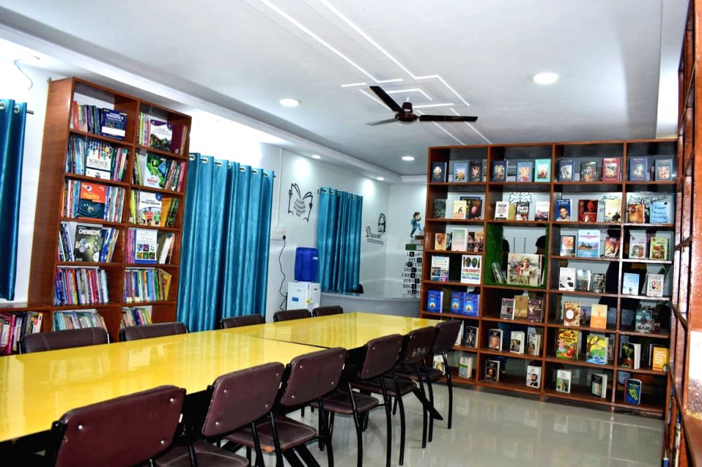 This police station has library, Wi-Fi for students