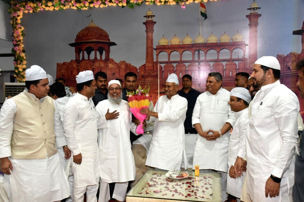 Free Photo : Politics on Nitish's 'Red Fort' Iftar party, Chirag took a ...