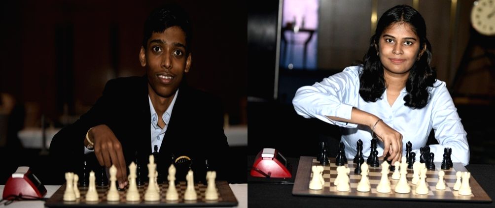 Free photo : Praggnanandhaa and Nandhidhaa becomes Asian champions