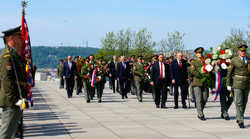 CZECH REPUBLIC-PRAGUE-WWII-ANNIVERSARY-COMMEMORATION