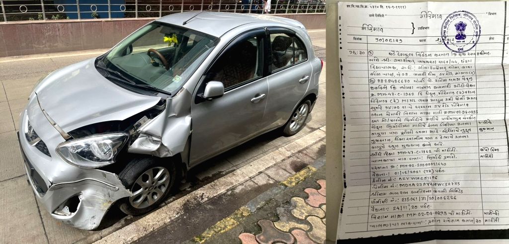 Prashant Bajaj injures shoulder as car hit by autorickshaw
