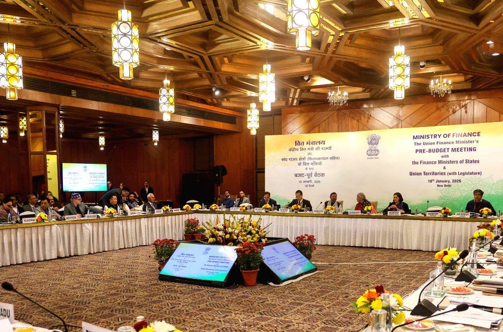 Pre-Budget Meeting with State Finance Ministers
