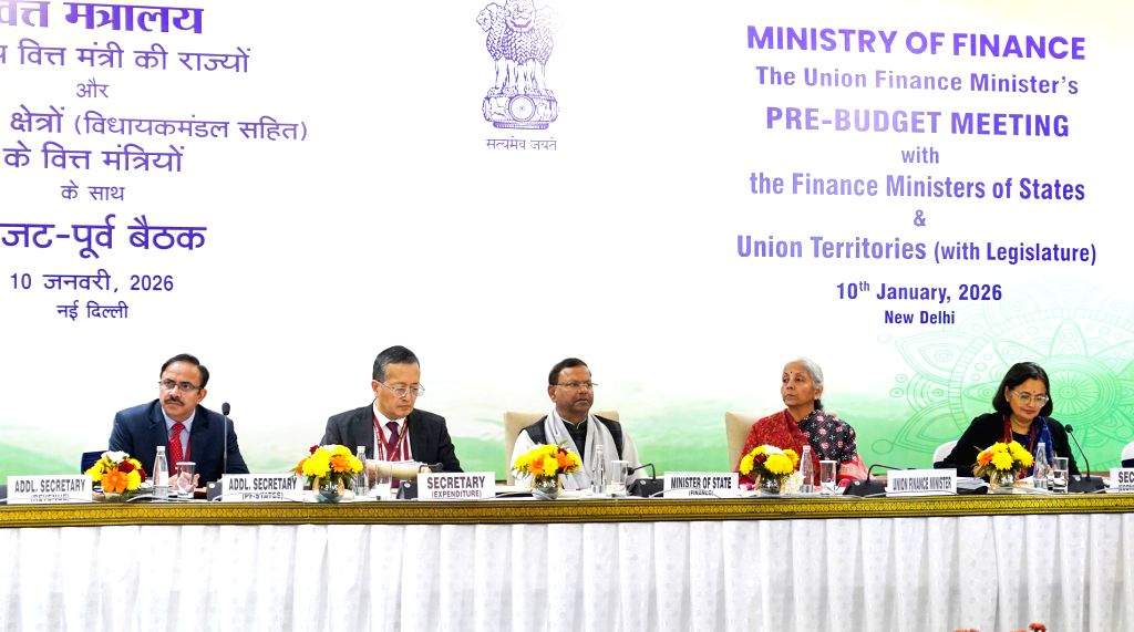 Pre-Budget Meeting with State Finance Ministers