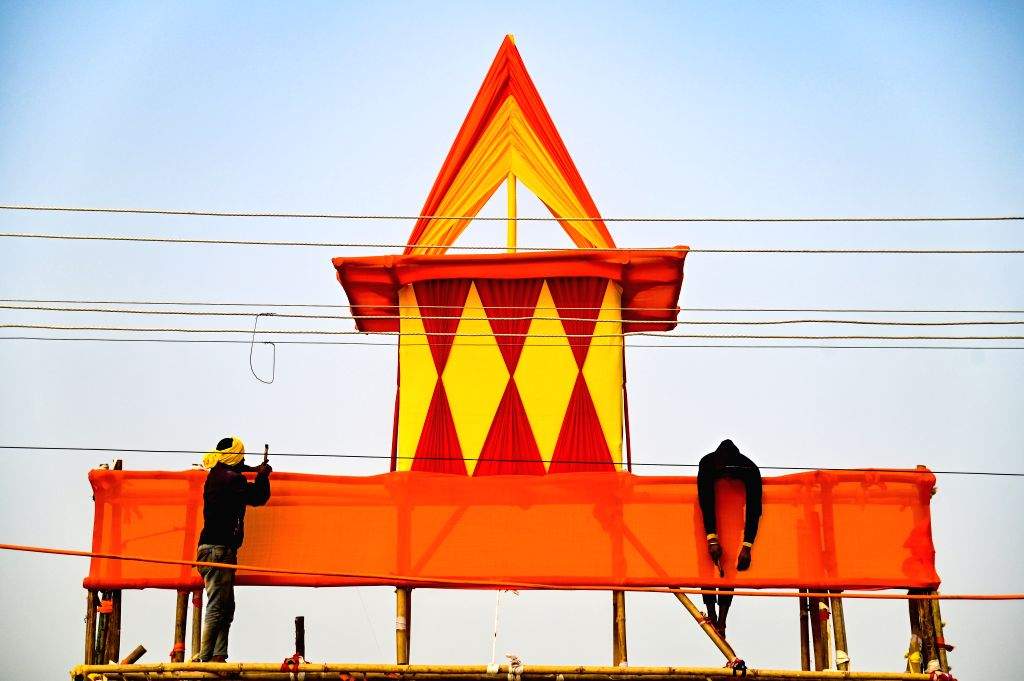 Preparations for Magh Mela 2026