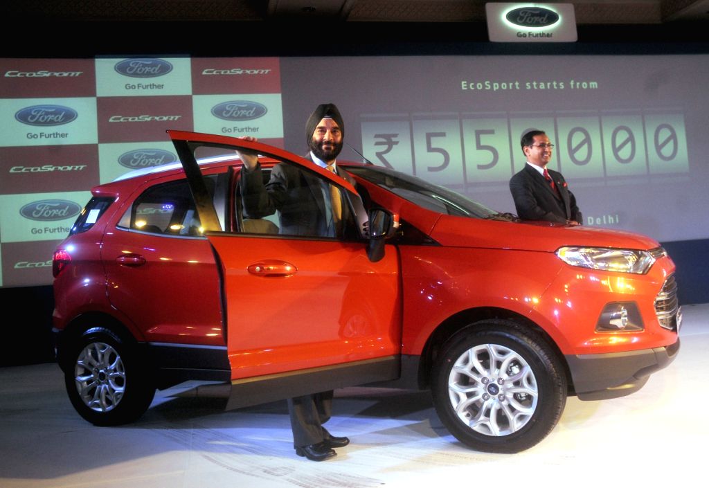Launch of the new Ford 'EcoSport' in New Delhi