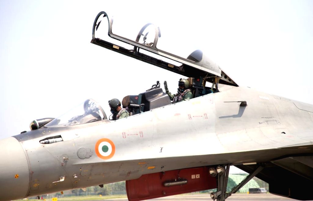 Sonitpur : President Murmu taking a sortie on IAFâ s fighter aircraft ...