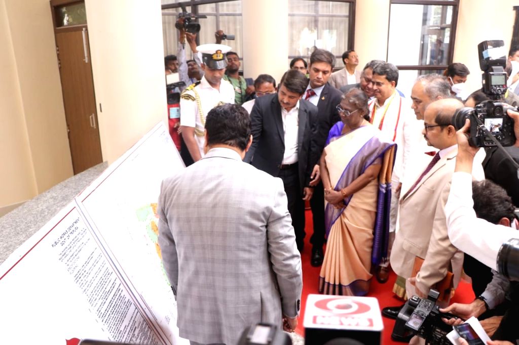 Free Photo :President inaugurate Judicial Academy, lay foundation for ...