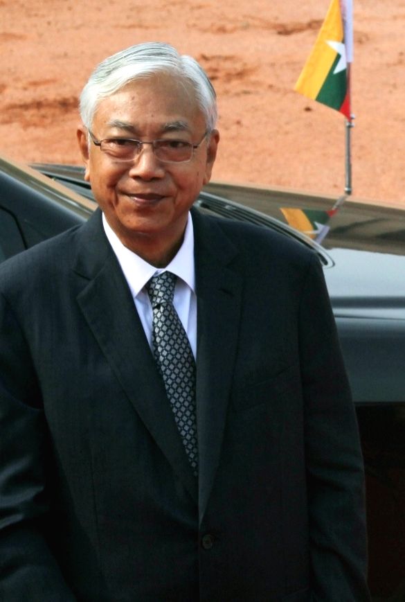 File Photo: President of Myanmar Htin Kyaw